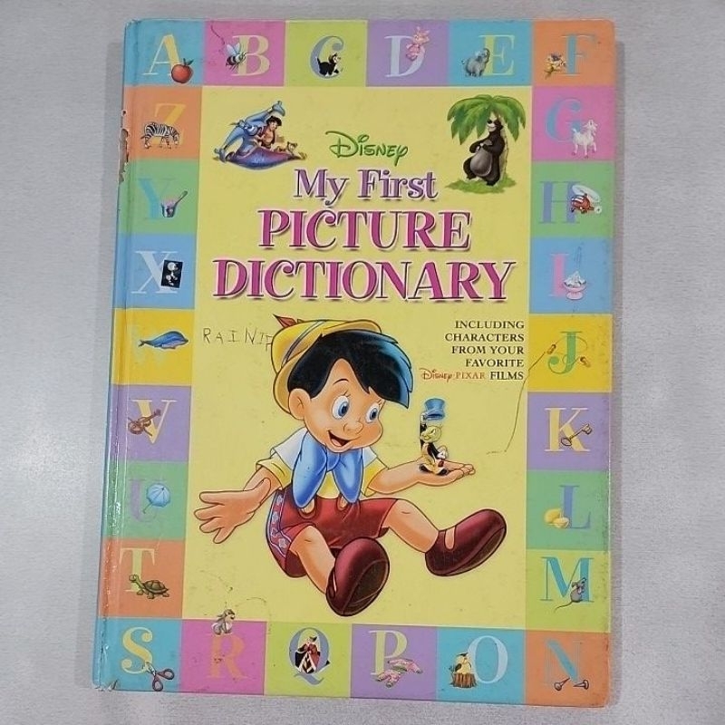 USED Mar7-11-KSY2 Disney My First Picture Dictionary | Shopee Malaysia