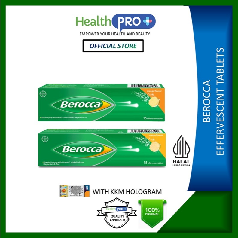 BEROCCA ORANGE/MANGO EFFERVESCENT TABLETS EXPIRY:11/27 | Shopee Malaysia