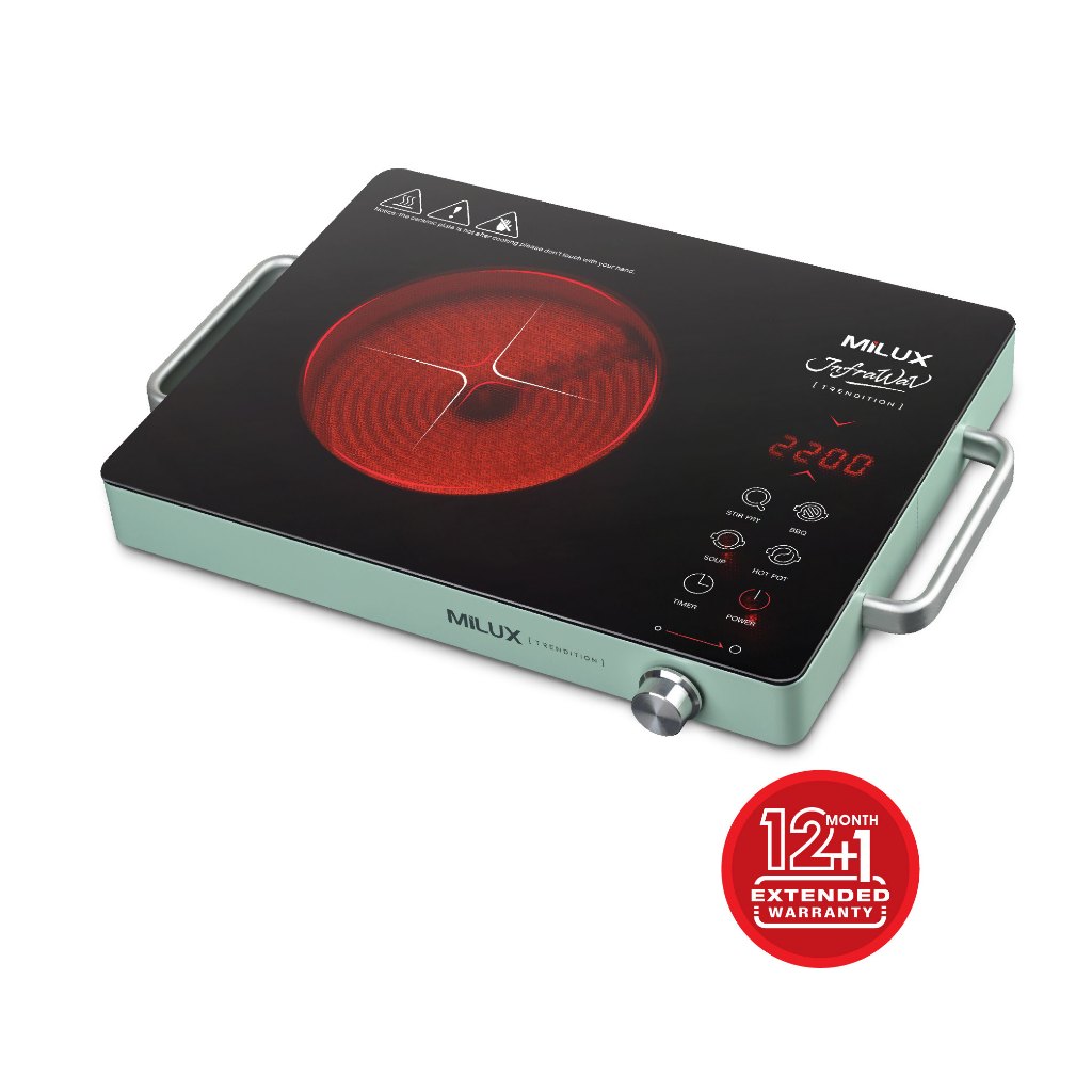 MILUX INFRARED COOKER MIR-2200P | Shopee Malaysia