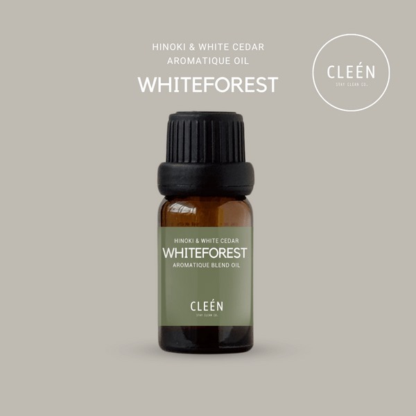 CLEEN - WhiteForest Aromatique Essential Oil blend ( Hinoki & White Cedar 桧木和白雪松精油 10ml ...