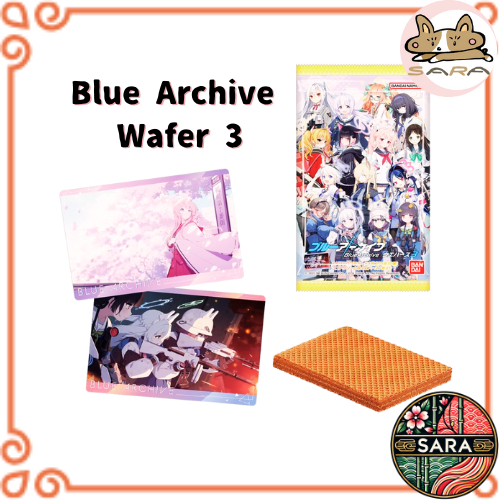 BANDAI Blue Archive Wafers 3 (20 pieces) Candy/Wafer [Direct from Japan ...