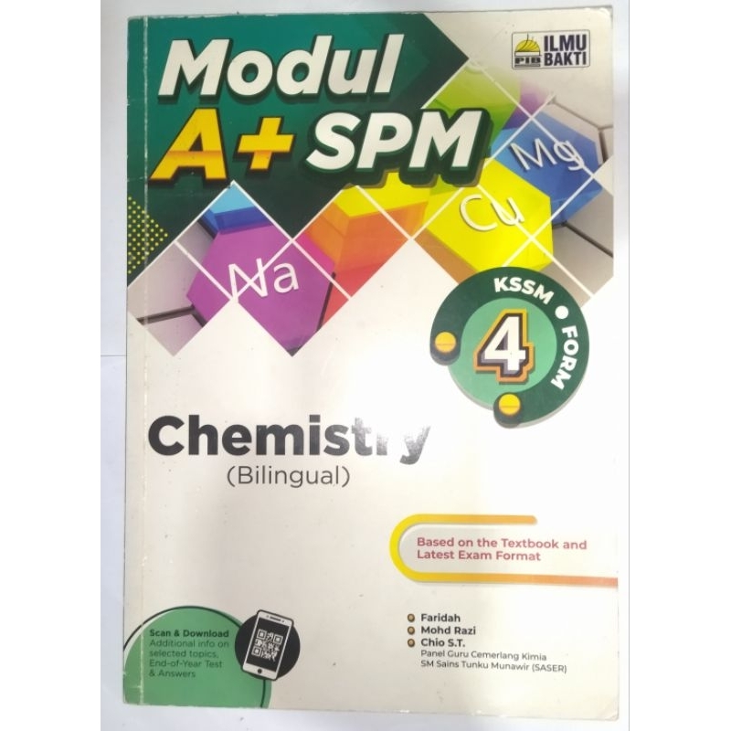 Preloved buku latihan Modul A+ SPM Kimia (Chemistry) Tingkatan 4 (Form ...