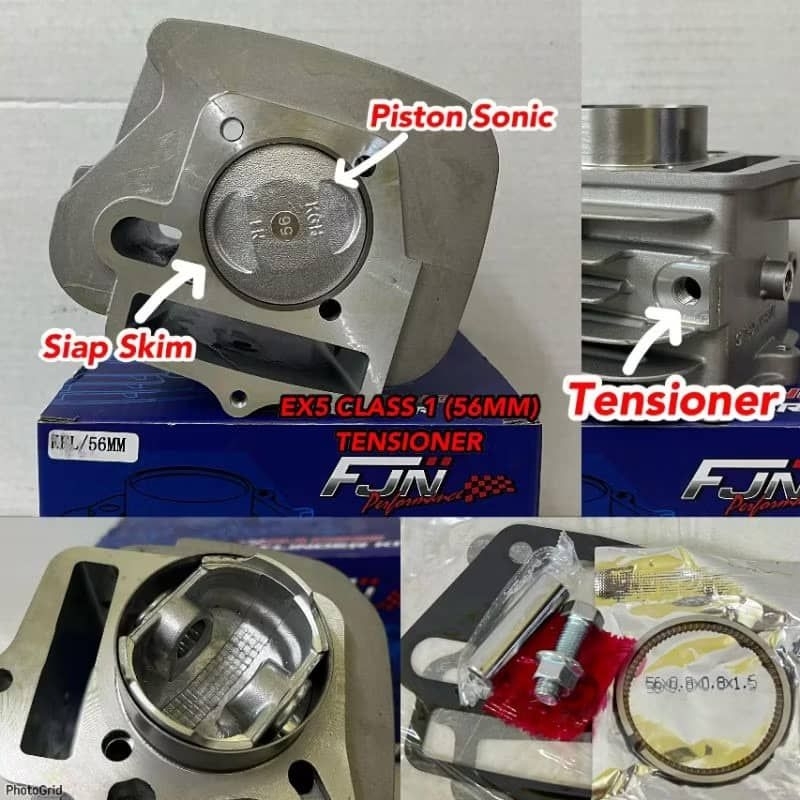 EX5 CLASS BLOCK 56MM FJN TENSIONER MODEL RACING BLOCK EX5 CLASS 56MM ...