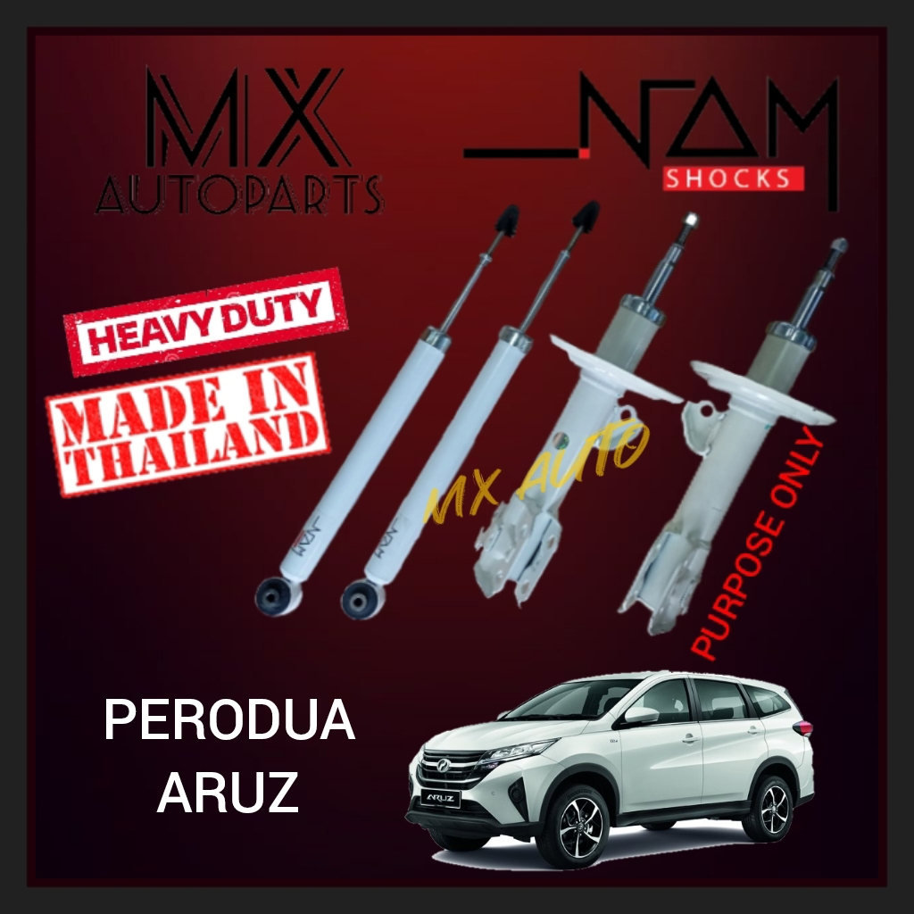( MADE IN THAILAND ) NAM HEAVY DUTY SHOCK ABSORBER PERODUA ARUZ RUSH ...