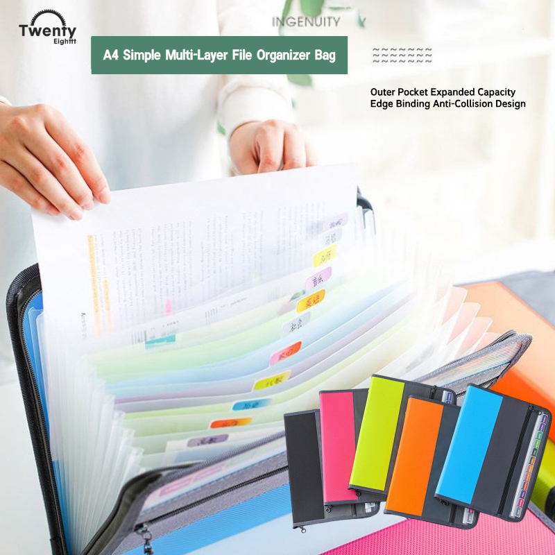Expanding File folder、Folder fail 、File folder A4 Size 、13 Pockets ...