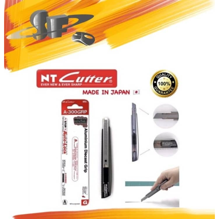 100% ORIGINAL A300GRP NT CUTTER KNIFE, MADE IN JAPAN, FOR 9MM SPARE ...