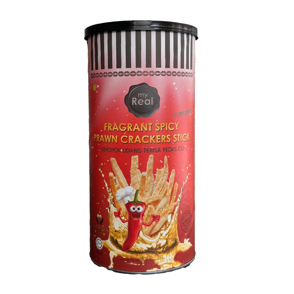 100g Fragrant Spicy Prawn Cracker Stick Mala Keropok Udang | Shopee ...