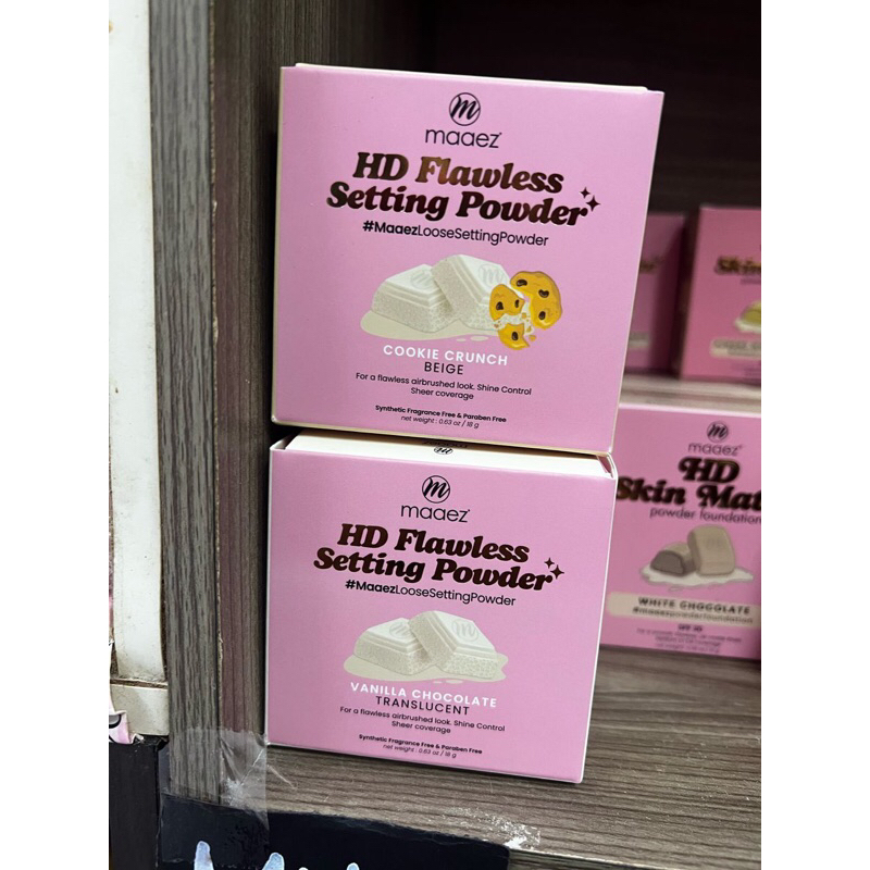 MAAEZ HD SKIN MATTE POWDER FOUNDATION 🤎 ORIGINAL | Shopee Malaysia