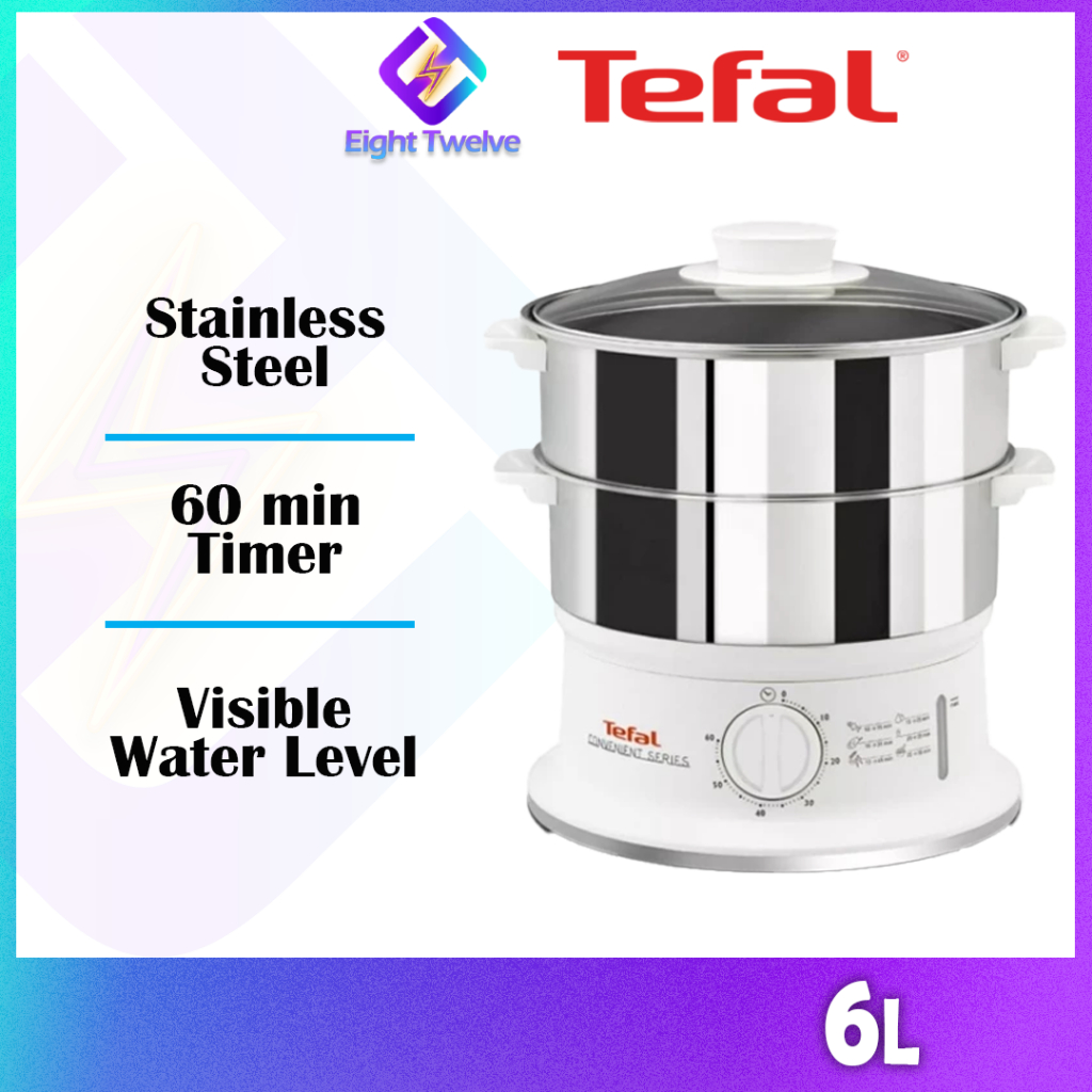 TEFAL Convenient Steamer (Stainless Steel) VC1451 | Shopee Malaysia