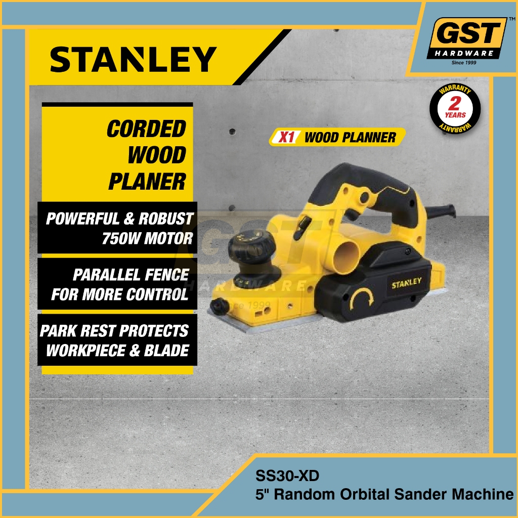 Stanley Wood Planer Machine STEL630 2mm Planner Woodworking Carpenter ...