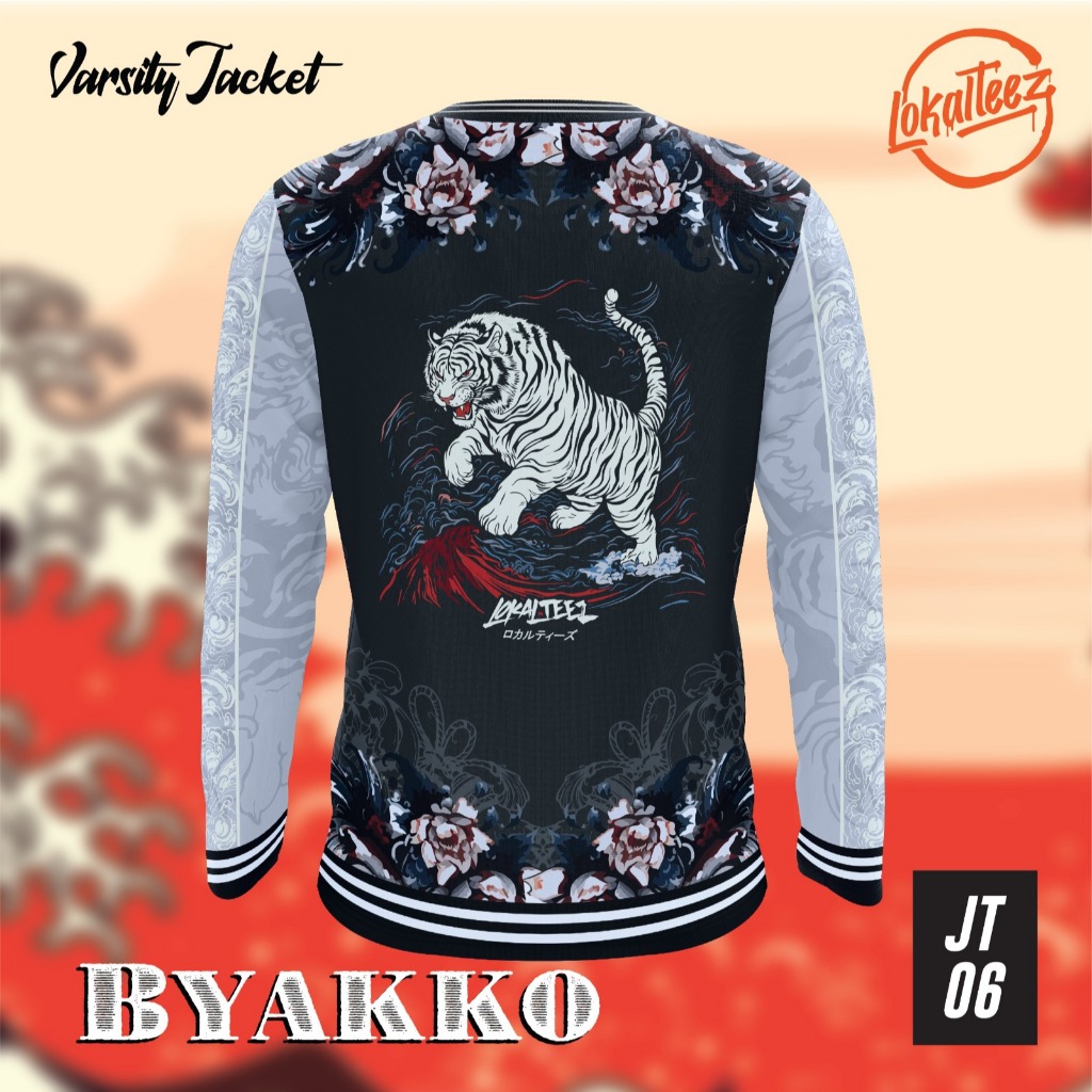 [JACKET] JT06 Uwagi Edition Byakko 280GSM Varsity Jacket | Shopee Malaysia