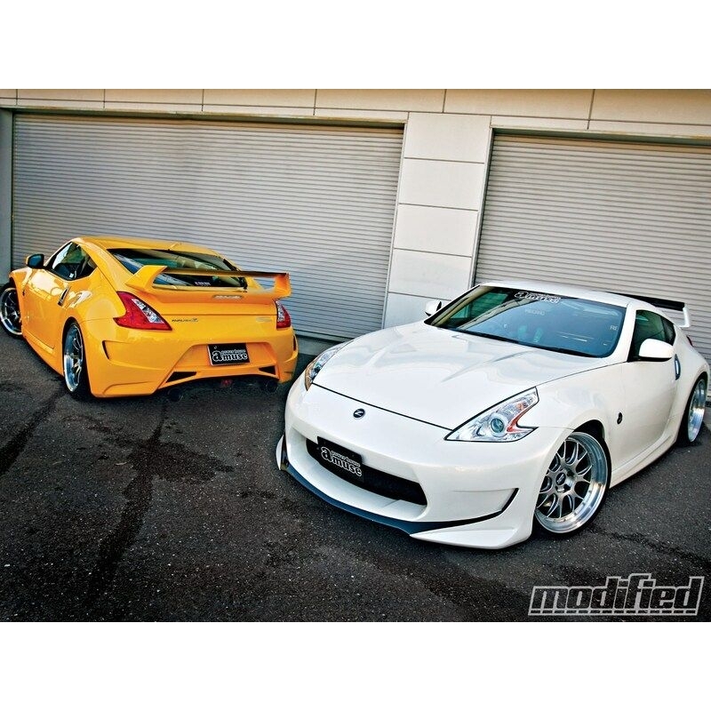NISSAN FAIRLADY AMUSE 370Z FRONT BUMPER+SIDE SKIRT+REAR BUMPER+LED ...