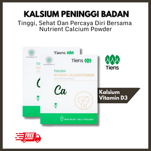 Tianshi Nutrient Calcium Powder Susu Peninggi Badan - 1 box isi 10 ...