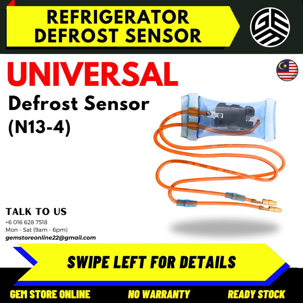 ( N13-4 ) Universal Refrigerator Thermostat Sensor / Refrigerator Sensor / Sensor Peti sejuk ...