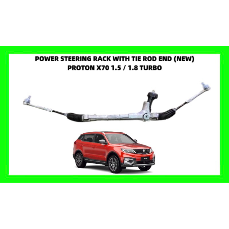 PROTON X70 1.5,1.8 TURBO CBU / CKD POWER STEERING RACK WITH TIE ROD END ...
