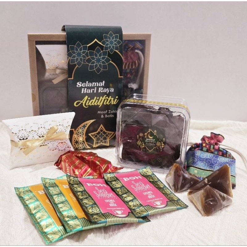 Raya Gift Set Ramadan Gift Box Kurma Dodol Peanut Candy Hadiah Hari ...