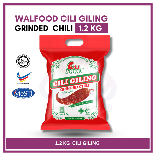 HALAL Walfood Cili Giling / Grinded Chili 1.2kg | Shopee Malaysia