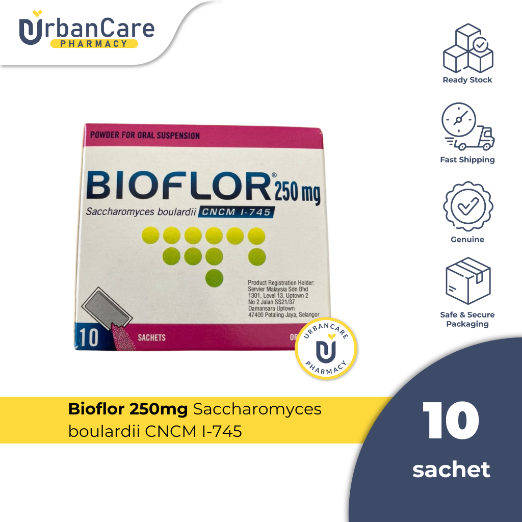 Bioflor 250mg 10 sachets | Shopee Malaysia