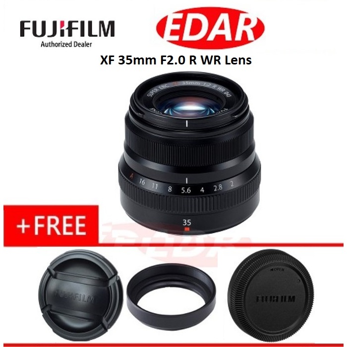 Fujifilm XF 35mm F2 R WR Lens (ORIGINAL & OFFICIAL FUJIFILM) | Shopee Malaysia