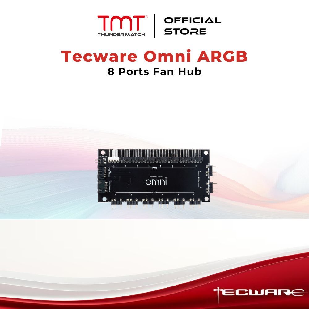 TMT Tecware Omni 8 Ports ARGB Fan Hub | Shopee Malaysia