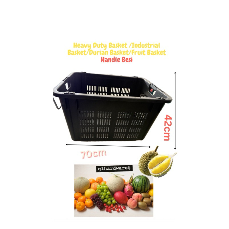 Heavy Duty Basket / Industrial Basket / Vegetable Tray / Bakul Besar ...