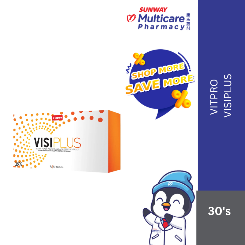 Vitpro Visi Plus (3g x 30's) | Shopee Malaysia