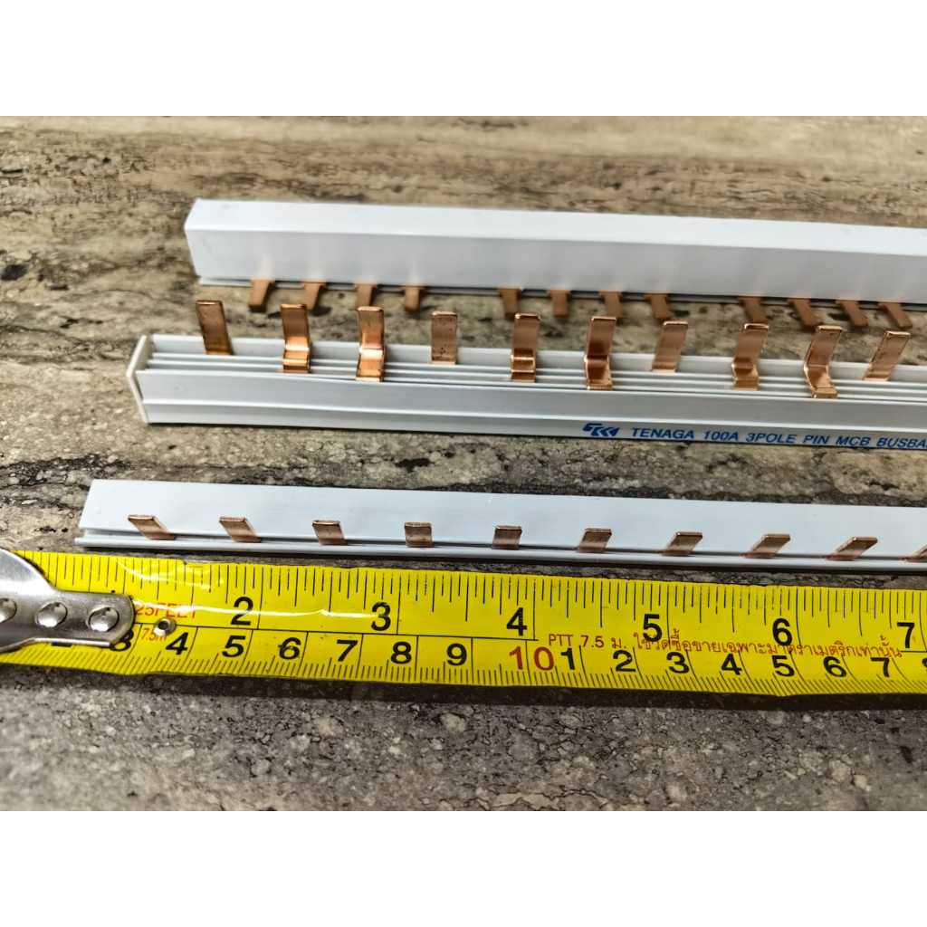 COPPER BUSBAR FULL BAR WITH PVC INSULATED 1P 3P 4P MCB | Shopee Malaysia
