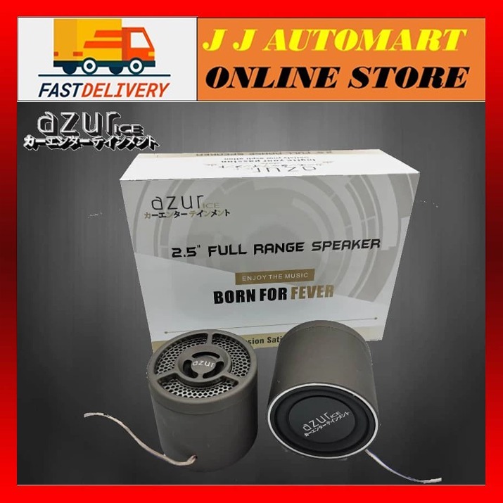 AZUR ICE 2 INCH FULL RANGE SPEAKER WITH 61/2 BASS MID AND DSP AMP ...