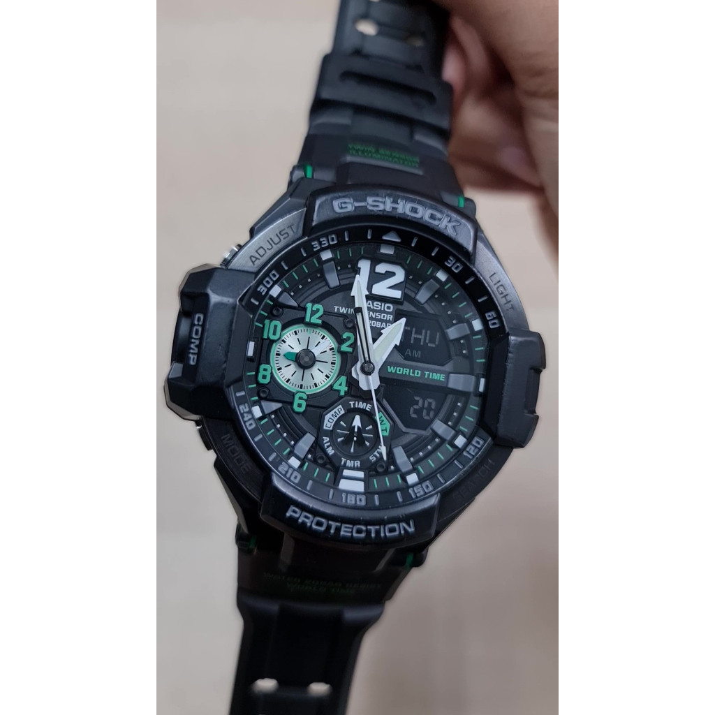 Used GA1100 Gravity Master Twin Sensor Hijau | Shopee Malaysia