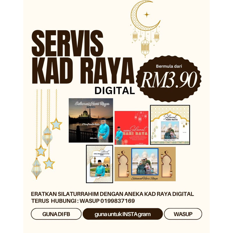 SERVIS KAD RAYA DIGITAL | Shopee Malaysia