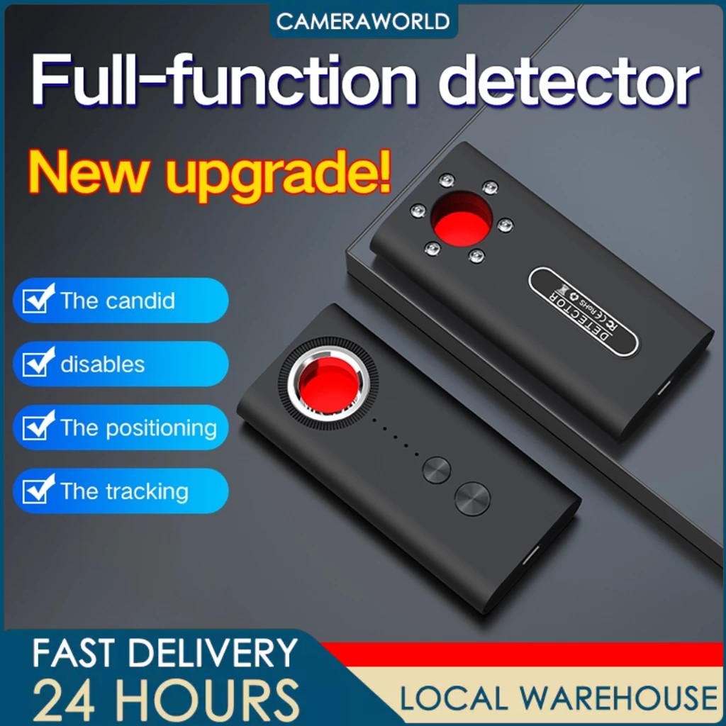 Hidden Camera Detector Anti-Spy Detector Finder Counter Surveillance ...