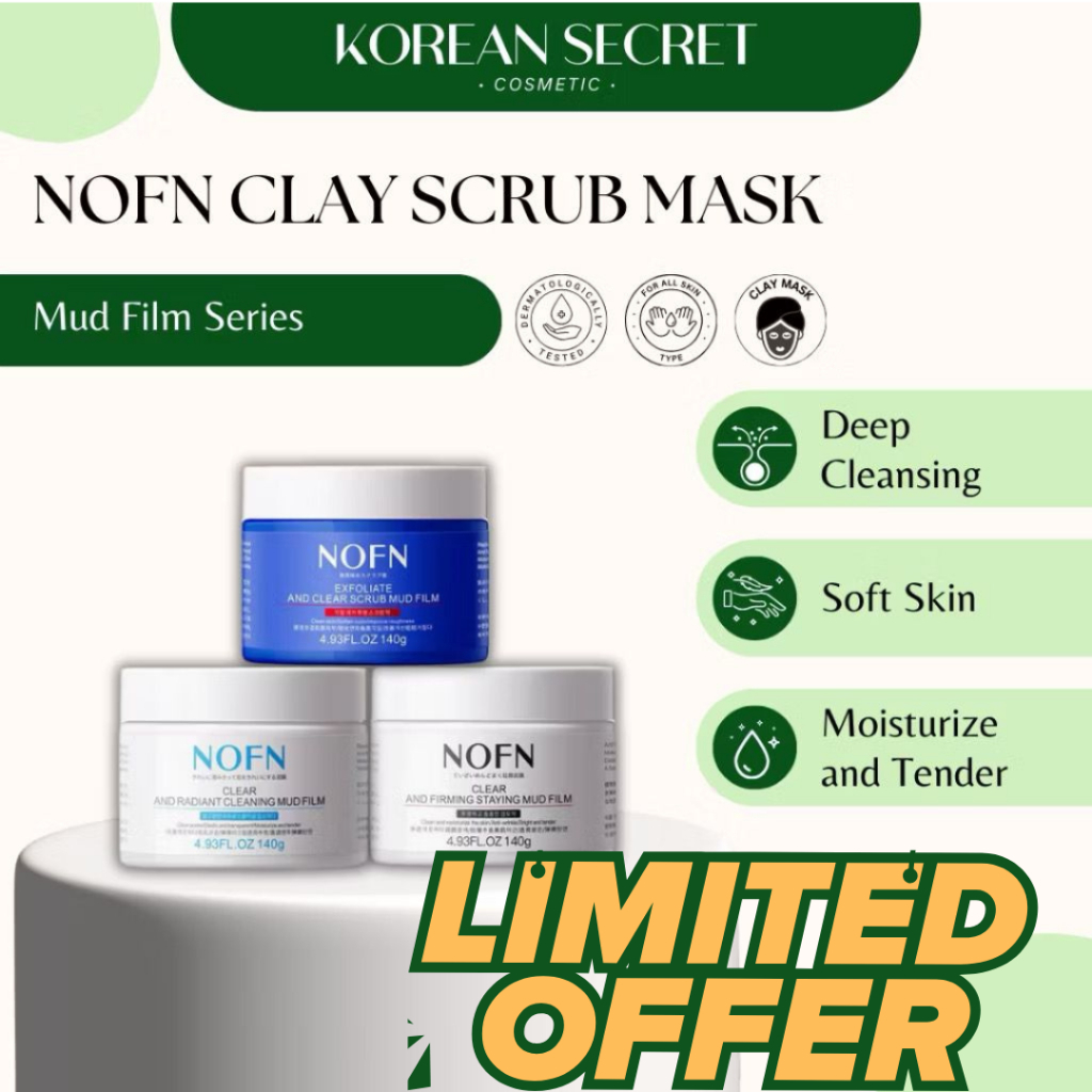 NOFN Jelly Mask Masker Muka Bahan Organik Melembut Dan Melembapkan ...