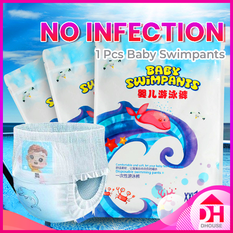 Disposable 1 Pcs Waterproof Baby Swimming Diaper Toddler Kids Swim ...