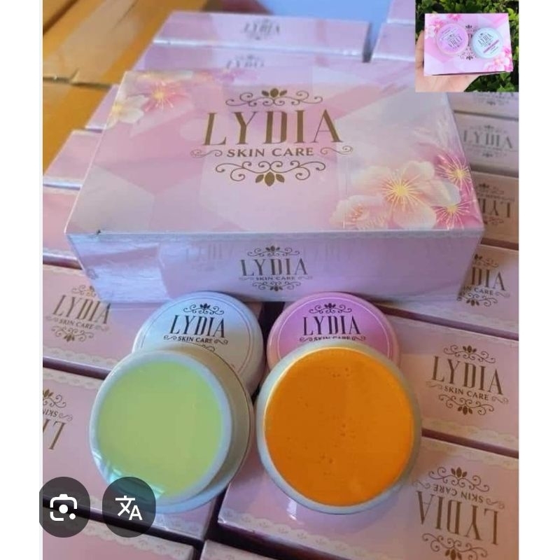 LYDIA Night Cream Set Whitening Brightening Skin Reduce Dark Spot Acne ...