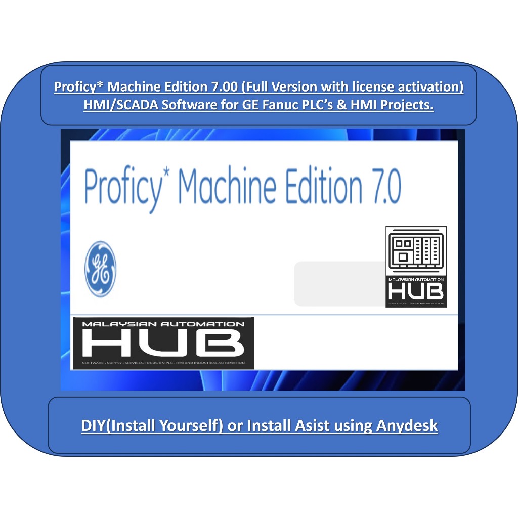 Proficy Machine Edition 7.00 (Full Version & activation) Software for ...