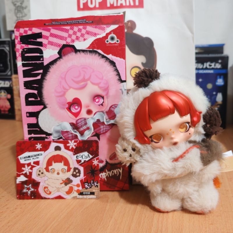 PopMart Skull Panda Winter Symphony of Ode to Cocoa | Shopee Malaysia