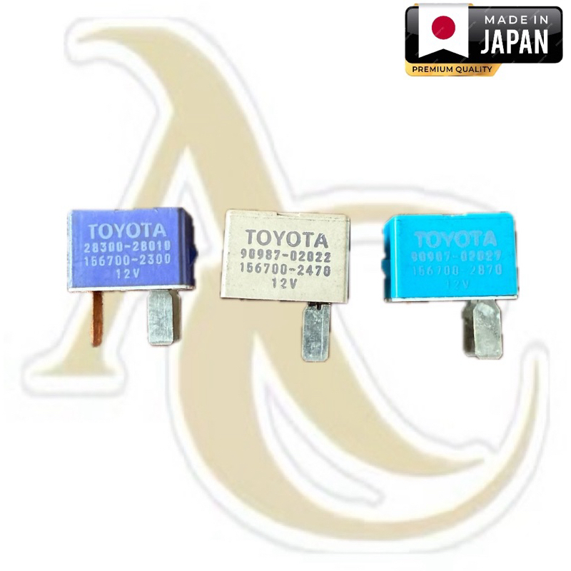Toyota Denso Relay 12V 4Pin Original Used Japan | Shopee Malaysia