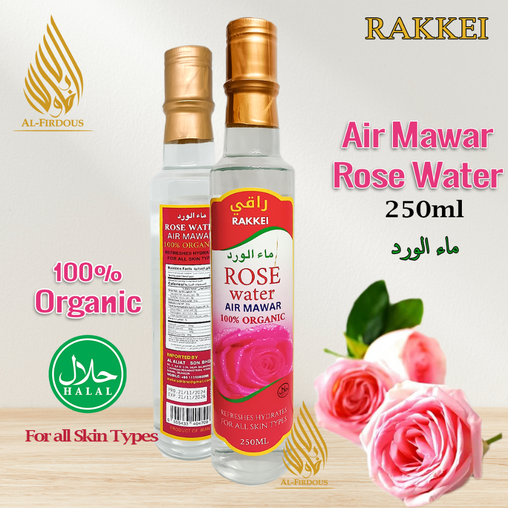 Air Mawar Organik | RAKKIE | Organic WATER ROSE | Air Mawar (Rose Water ...