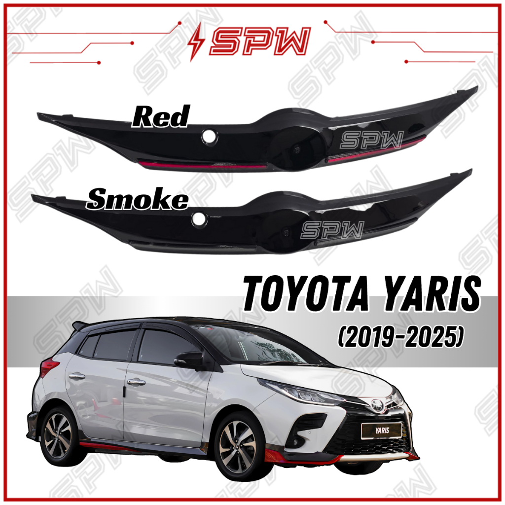 Toyota Yaris (2019-2025) Trunk LED Rear Garnish Center Third Brake ...