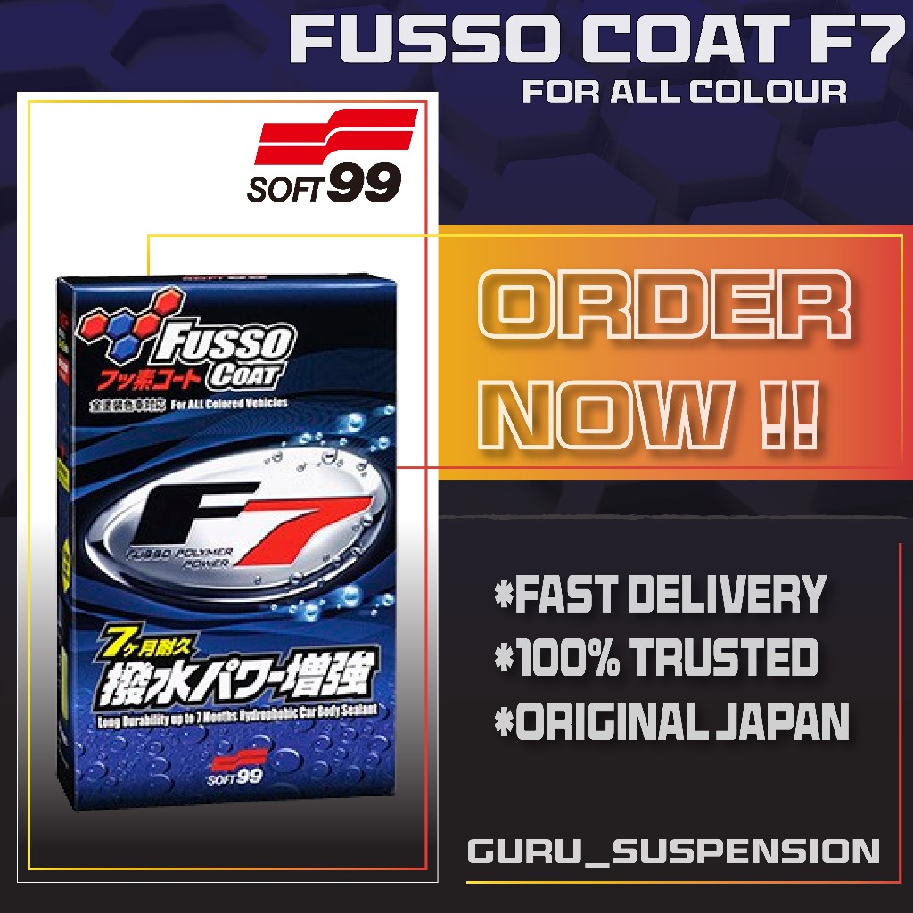 SOFT99 Fusso Coat F7 All Color - (300ML) | Shopee Malaysia