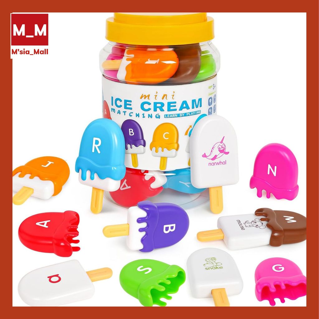 Alphabet Learning Toys ABC ice cream toys abc toys alphabet number toy ...