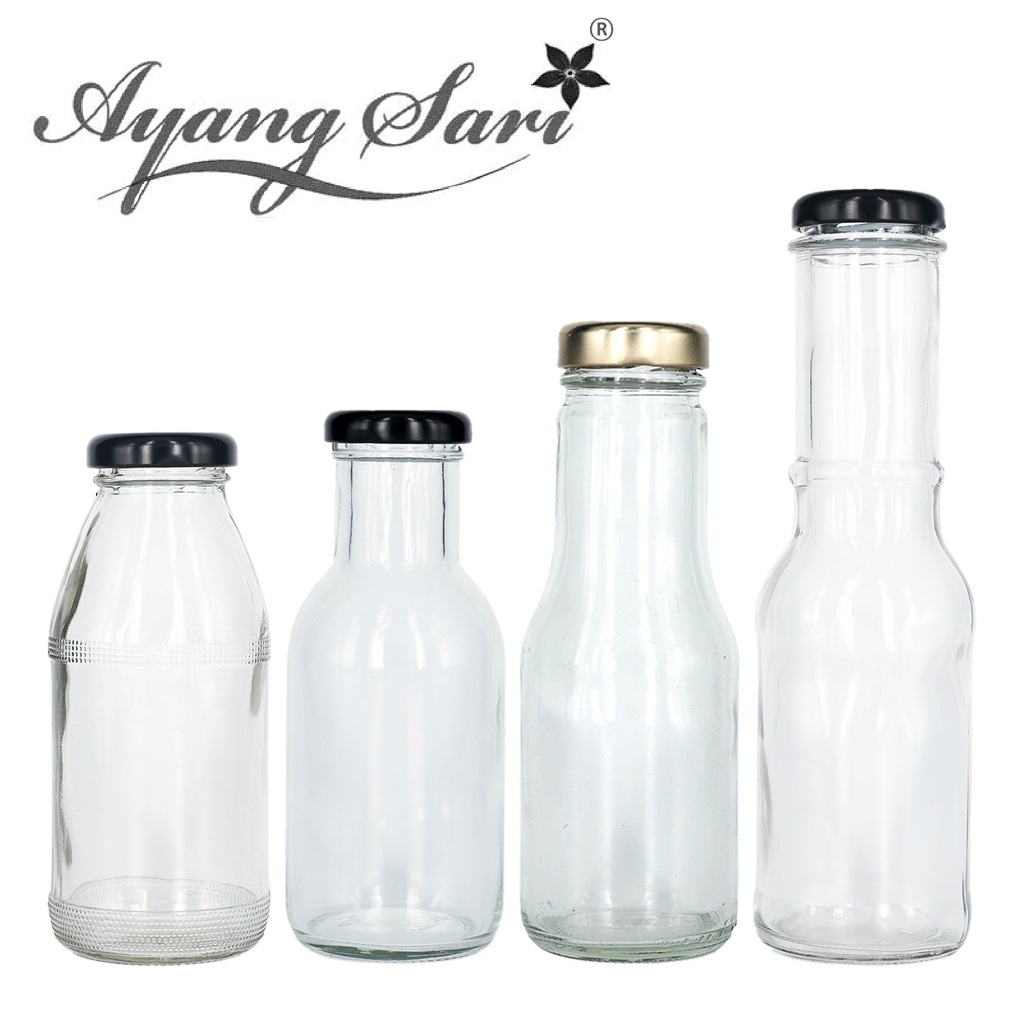 Juice Round Bottle 250ML/Botol Jus/果汁瓶 | Shopee Malaysia