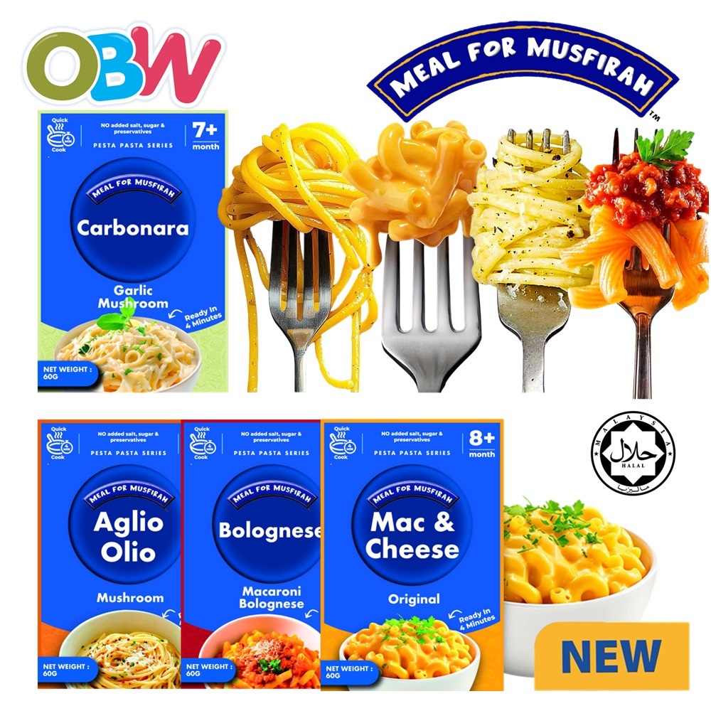 MEAL FOR MUSFIRAH Baby Pasta 7m+ | Ready to Cook Halal Baby Food ...