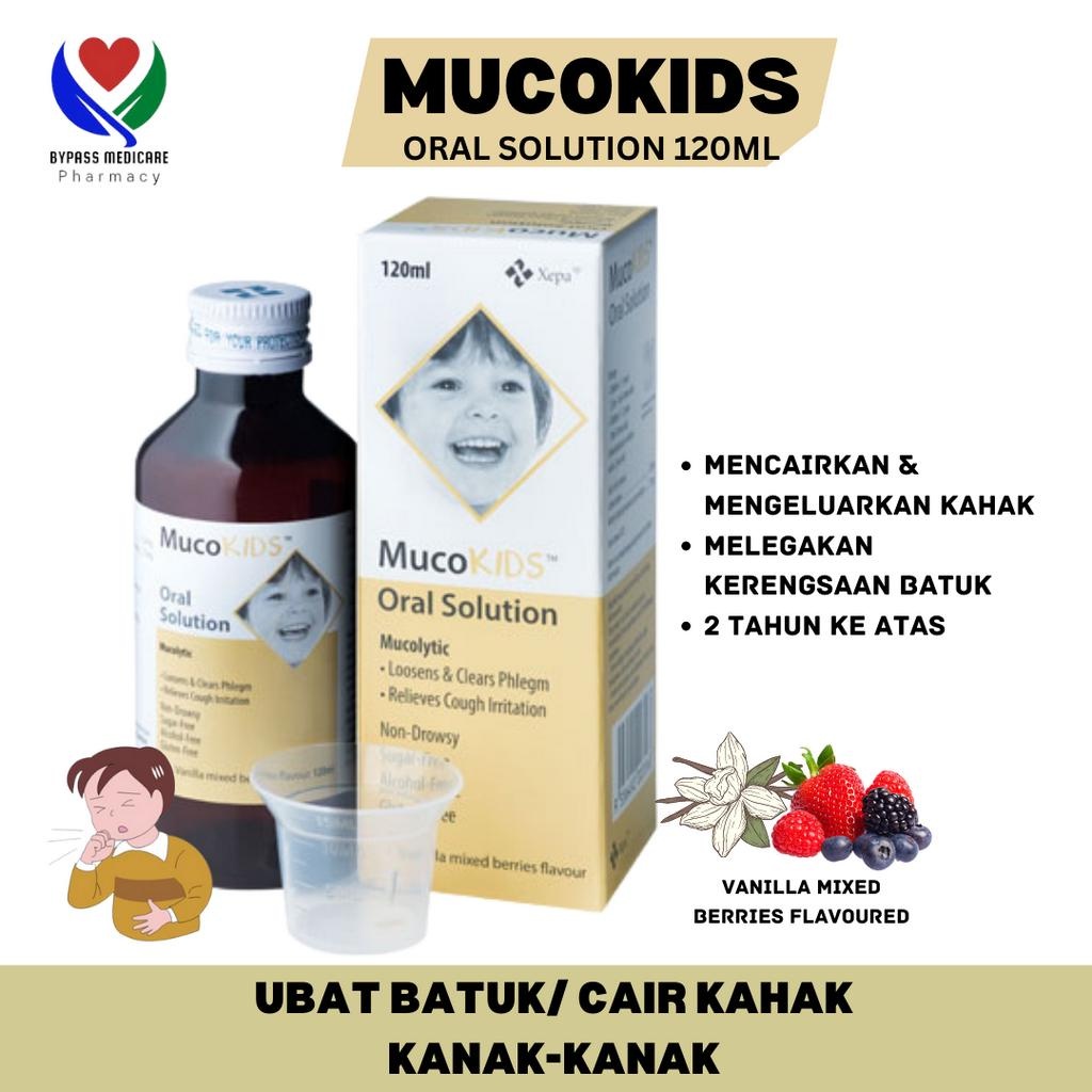 MUCOKIDS ORAL SOLUTION 120ML | Shopee Malaysia