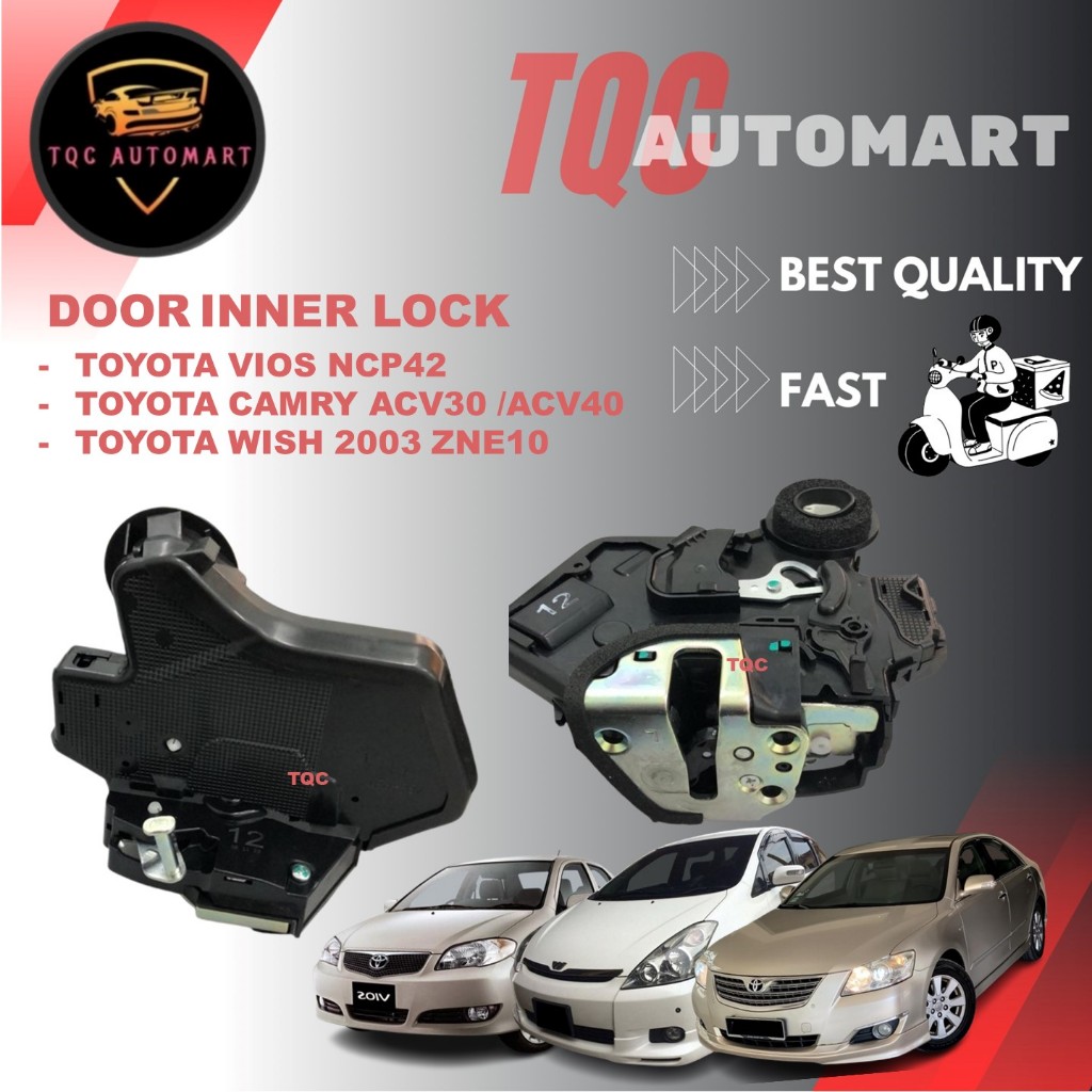 ORIGINAL TOYOTA VIOS NCP42/CAMRY ACV30 ACV40/WISH ZNE10 2003 DOOR INNER ...