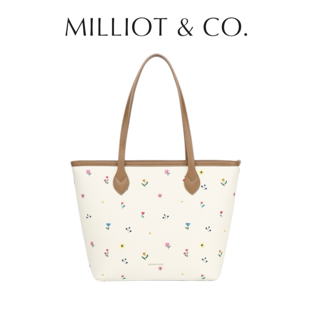 Milliot & Co Blooming Garden Small Tote Bag | Shopee Malaysia