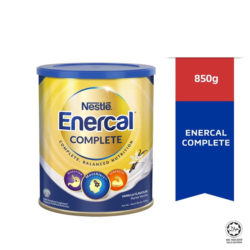 Nestle Enercal Complete Vanilla | 850g | Exp: 11/2026 | Shopee Malaysia
