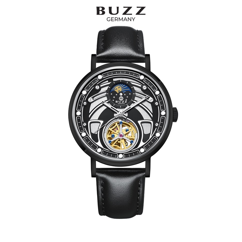 [PRE 11.11 SPECIAL OFFER!]Buzz Germany Jam Tangan Lelaki Men's Leather ...