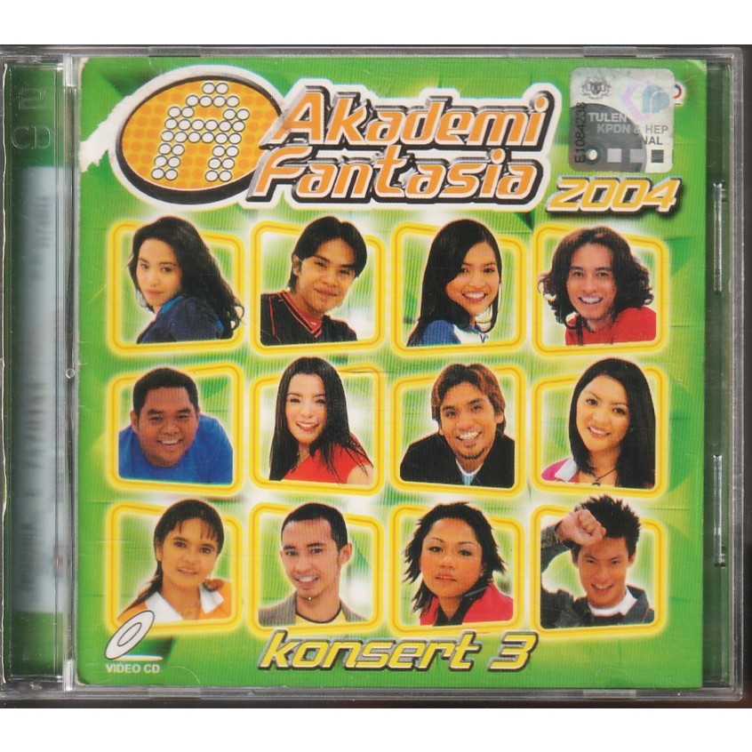 VCD AKADEMI FANTASIA 2004 KONSERT 3 : AF2 ( ORIGINAL VIDEO CD ) | Shopee Malaysia
