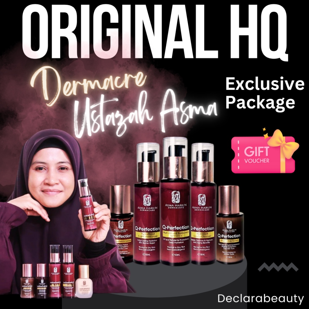 [🔥100% ORIGINAL] Q PERFECTION USTAZAH ASMA' HARUN SKINCARE DERMACARE ...